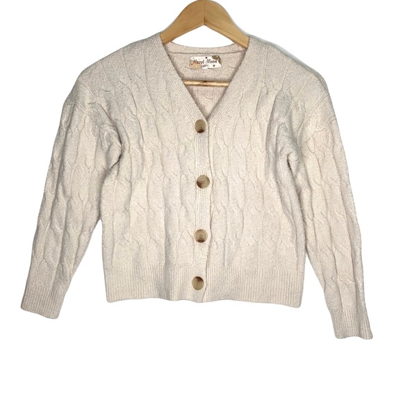 Hazel Moon | Shirts & Tops | Hazel Moon Girls Kids Knit Cardigan ...